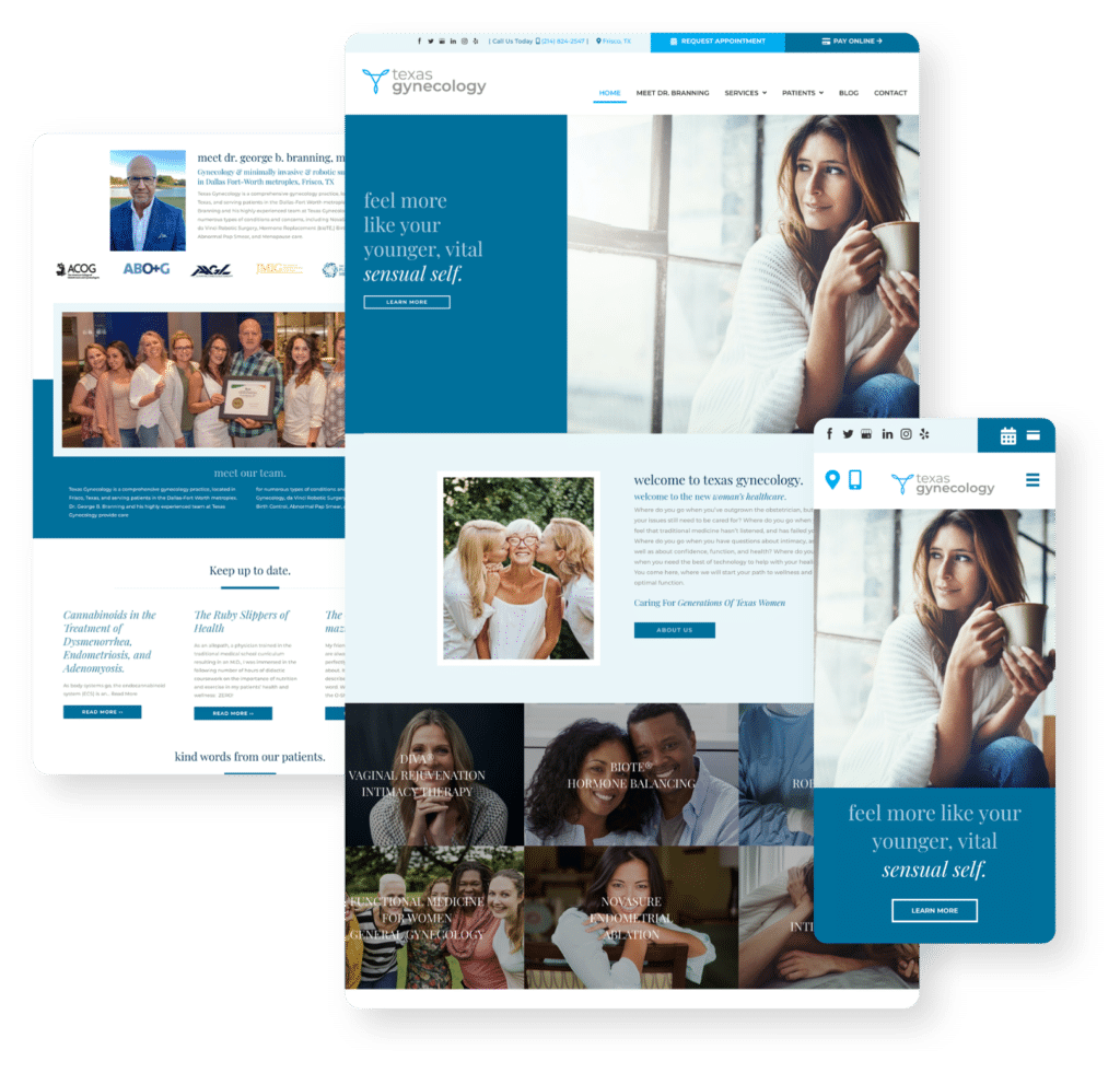 The Keys to Great OB/GYN Website Design - MyAdvice