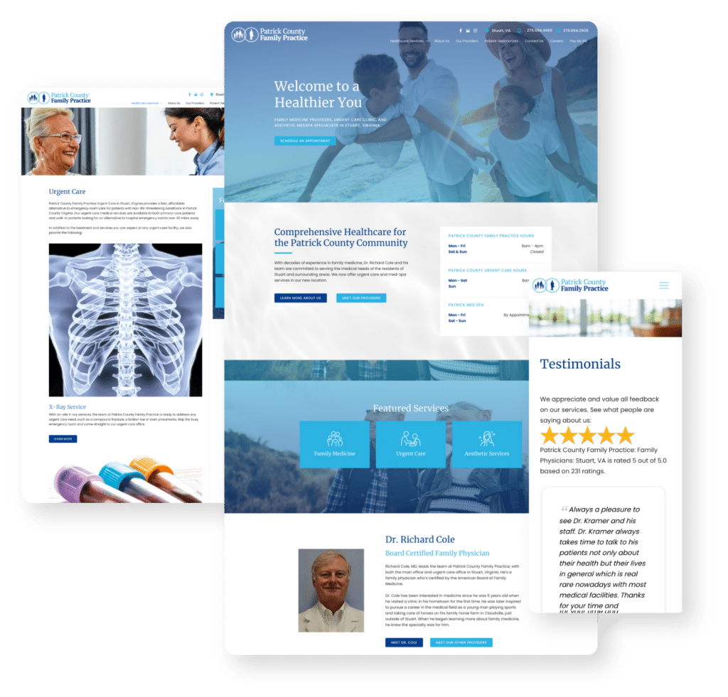 Radiology Redefined: Innovative Website Design - MyAdvice